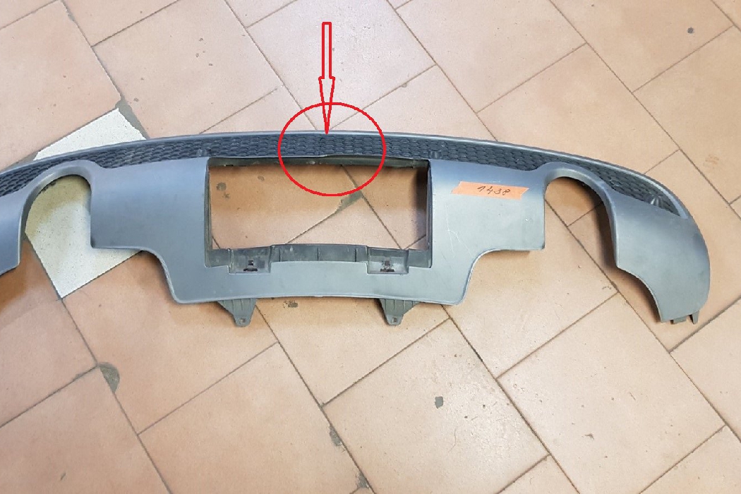 AUDI Q5 (8R) Apatinė bamperio dalis (lūpa) 8R0807833g, 1438RRR 11742198 ...
